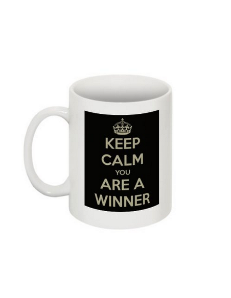 keep calm you are a winner